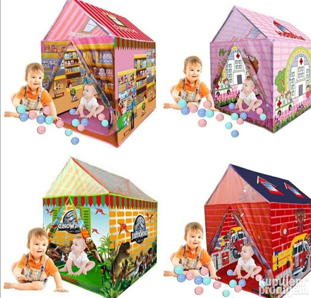 Dečiji šator prodavnica- kućica prodavnica - Veliki Shop