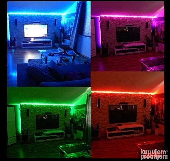Samolepljiva RGB LED traka 10m - Veliki Shop