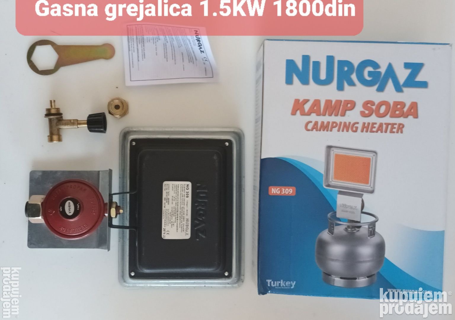 Plinska GREJALICA pec grejalice na plin Gasna pec - Veliki Shop